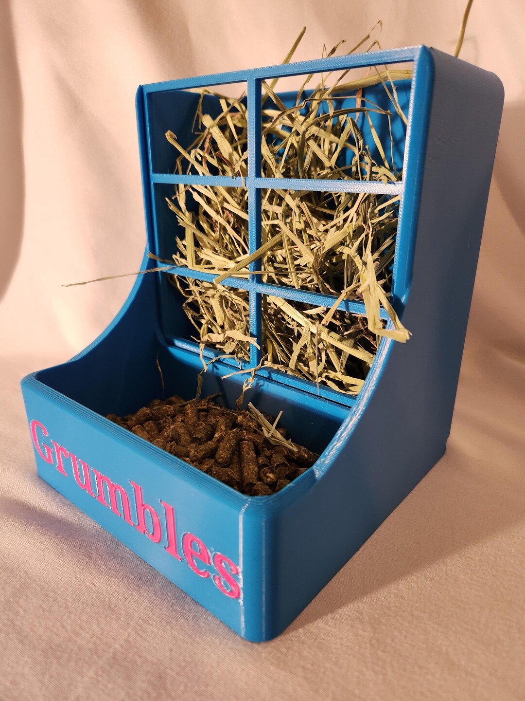 Hoppy Haven Feeder / Personalized Rabbit Feeder / Bunny Feeder With ...