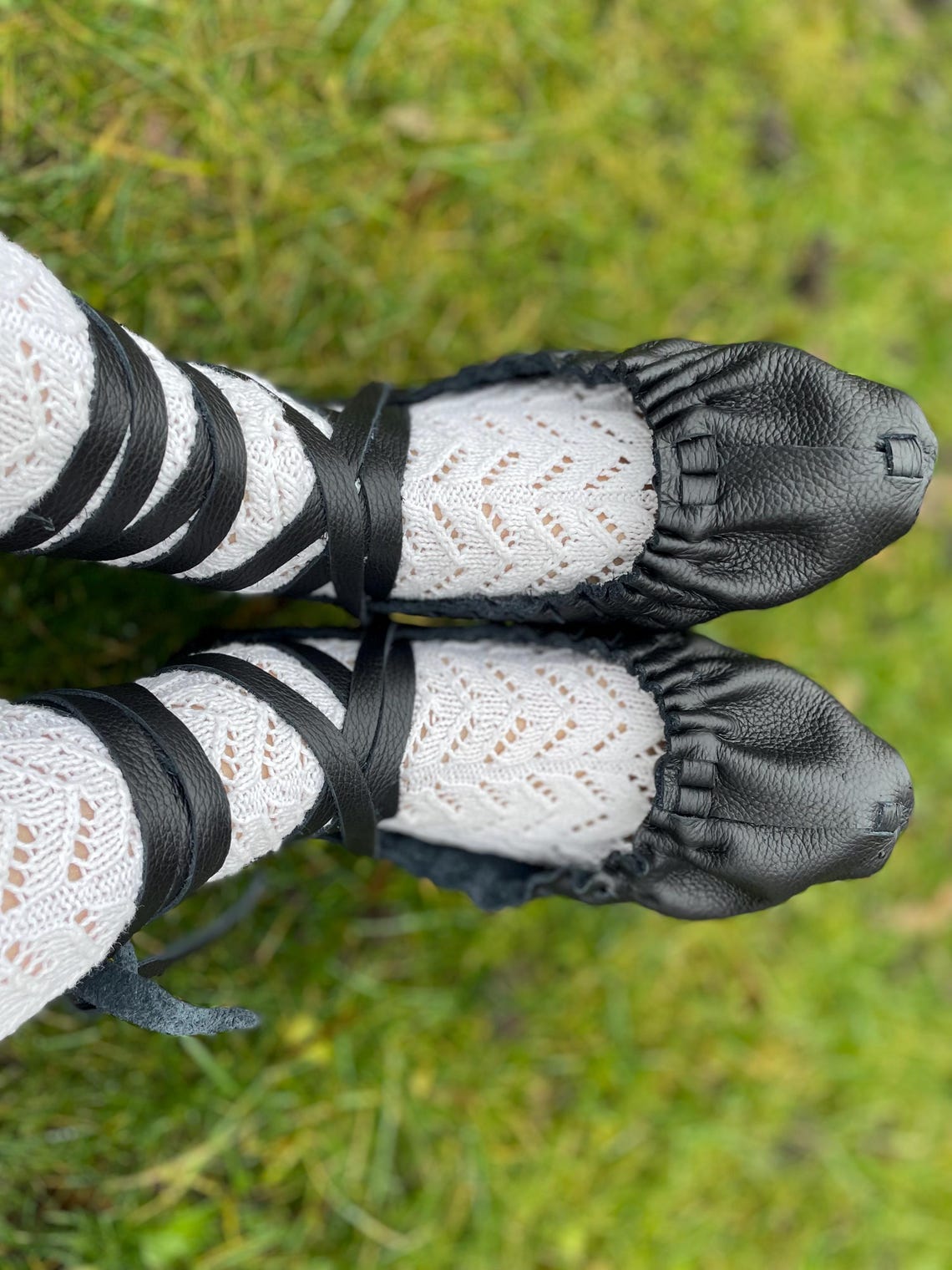 Handmade, Medieval Genuine Leather Barefoot Shoes, Traditional Leather ...