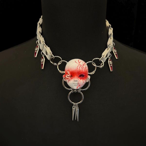 Creepy Necklace - Etsy