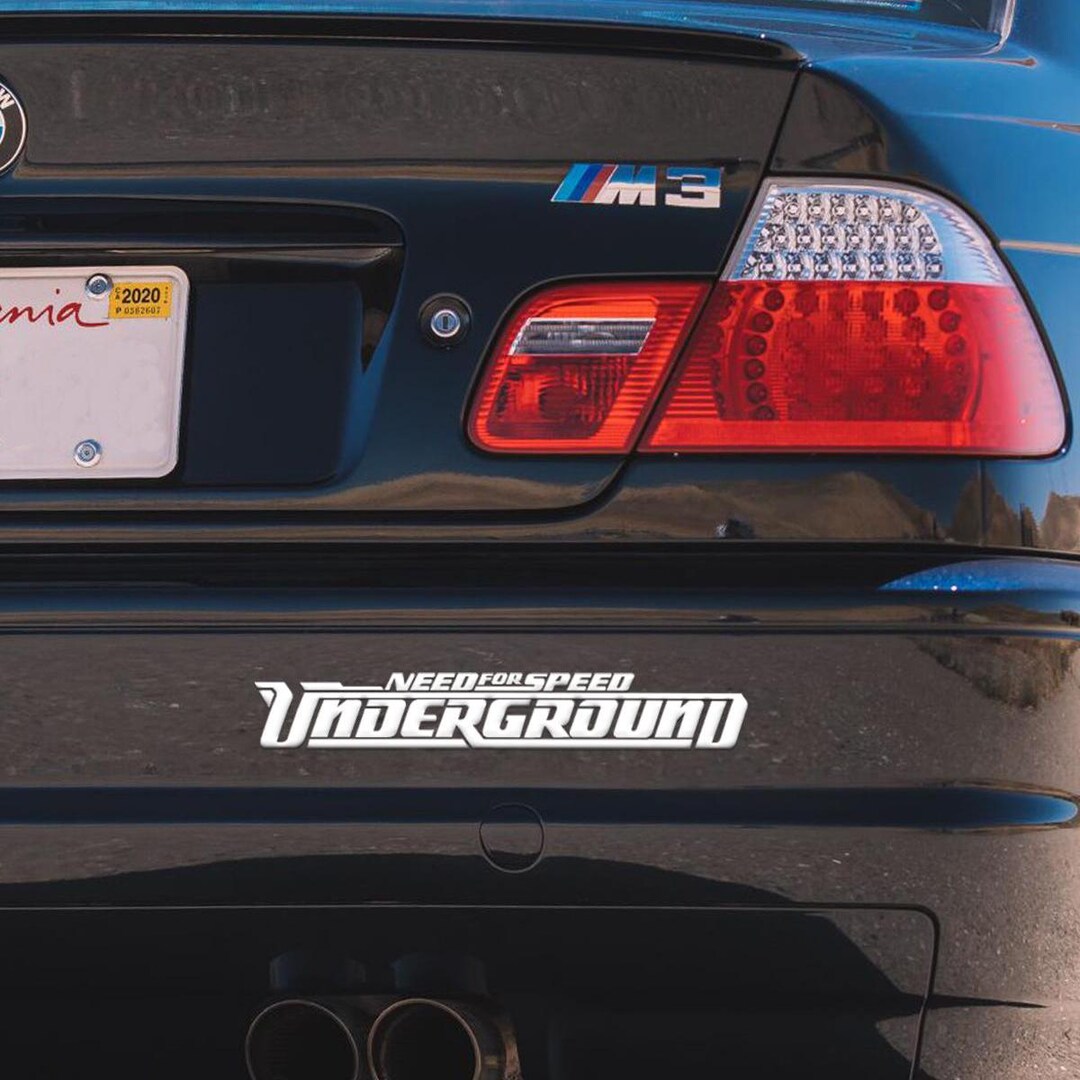 Need for Speed Underground Logo Stickers - Etsy