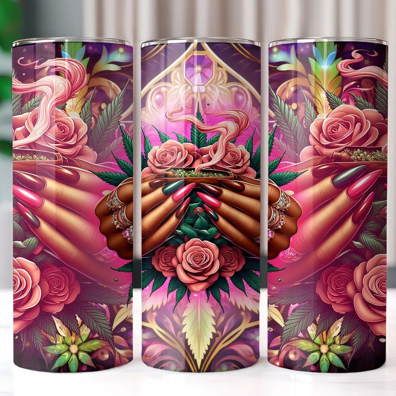 Girls Smoking Tumbler - Etsy