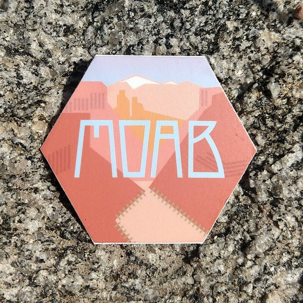 Moab Stickers - Etsy