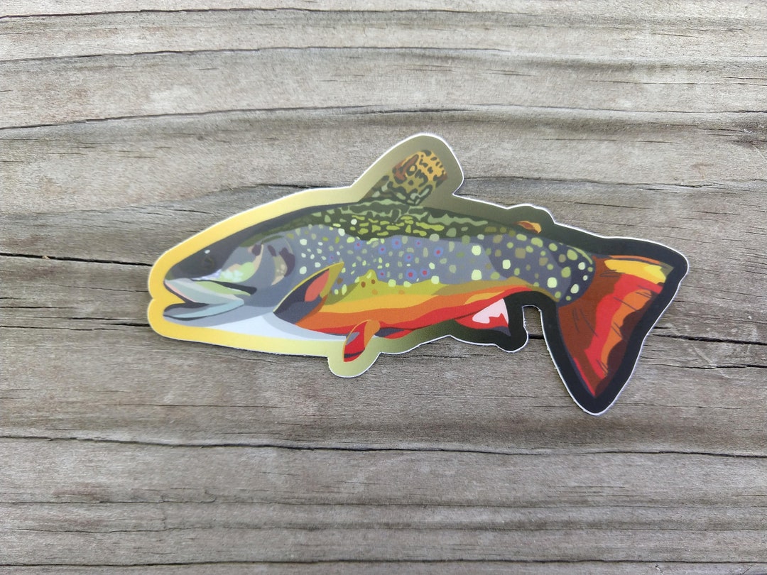 Fly Fishing Stickers, Trout Stickers, Fly Fishing Gifts - Etsy