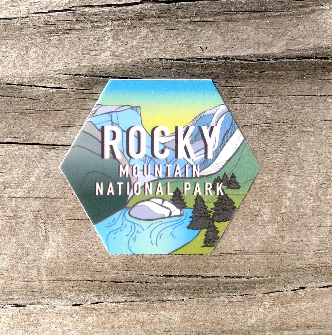 Rocky Mountain National Park Sticker | Colorado Stickers | Gifts for ...