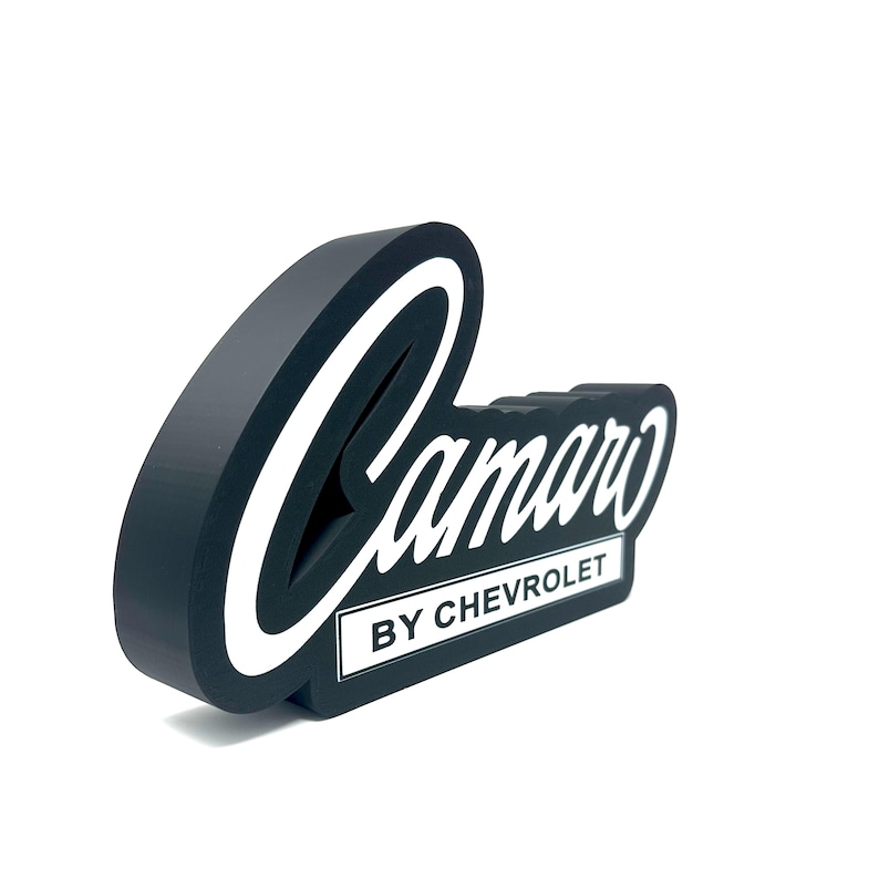 Chevrolet Camaro LED Sign: American Muscle Car Wall Decor - Etsy