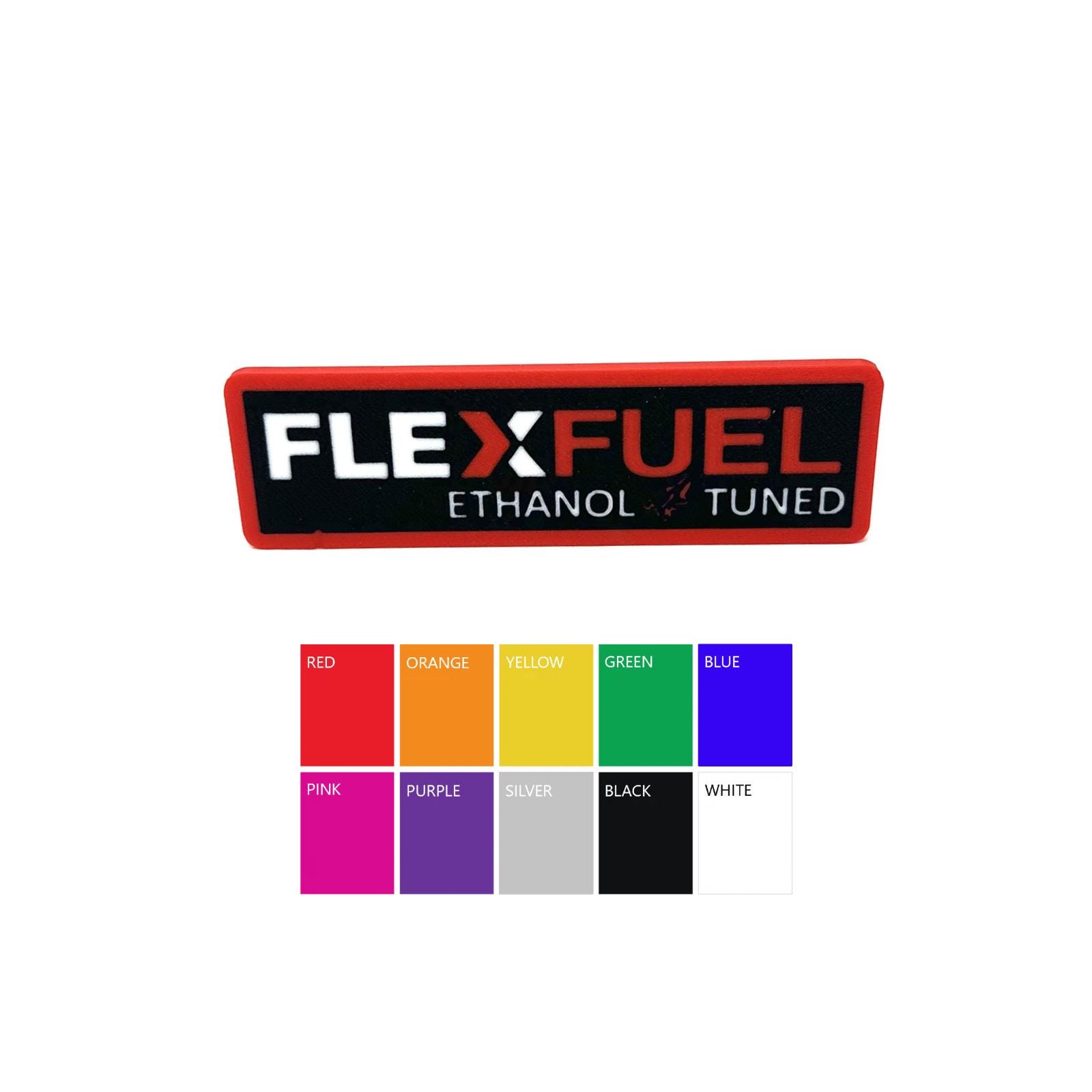 Ford Mustang & Ford F150 Coyote Flex Fuel Badge Automotive E85 Emblem ...