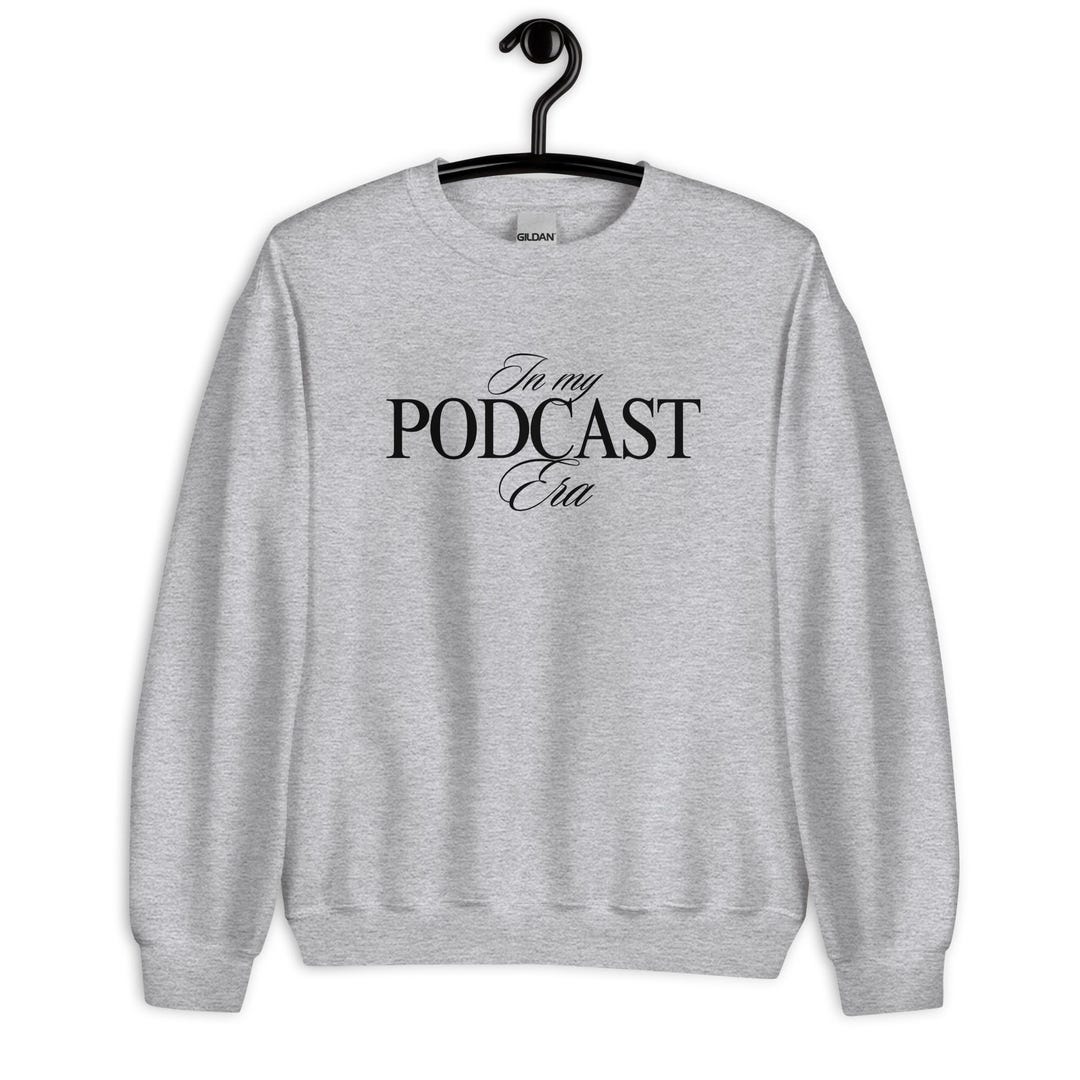 In My Podcast Era Crew Neck / Girl Boss Shirt / Podcast Shirt / Music ...