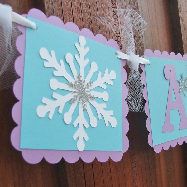 Frozen Banner - Etsy