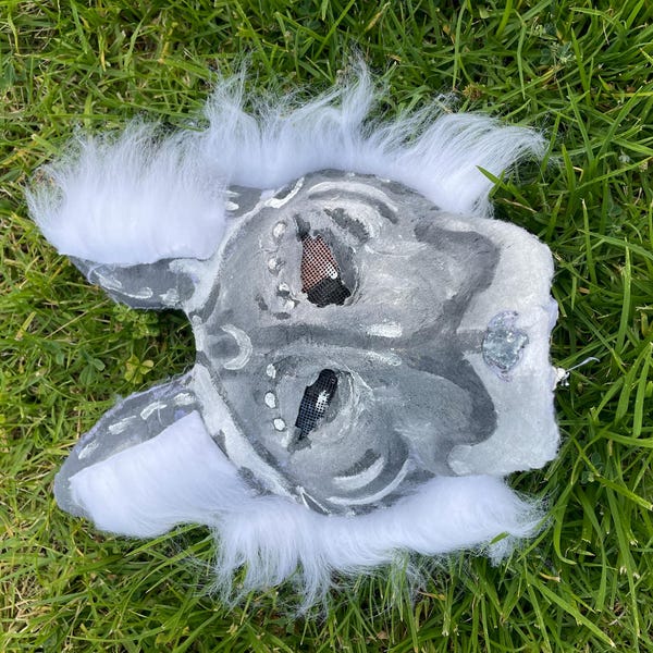 Grey Wolf Therian Mask - Etsy