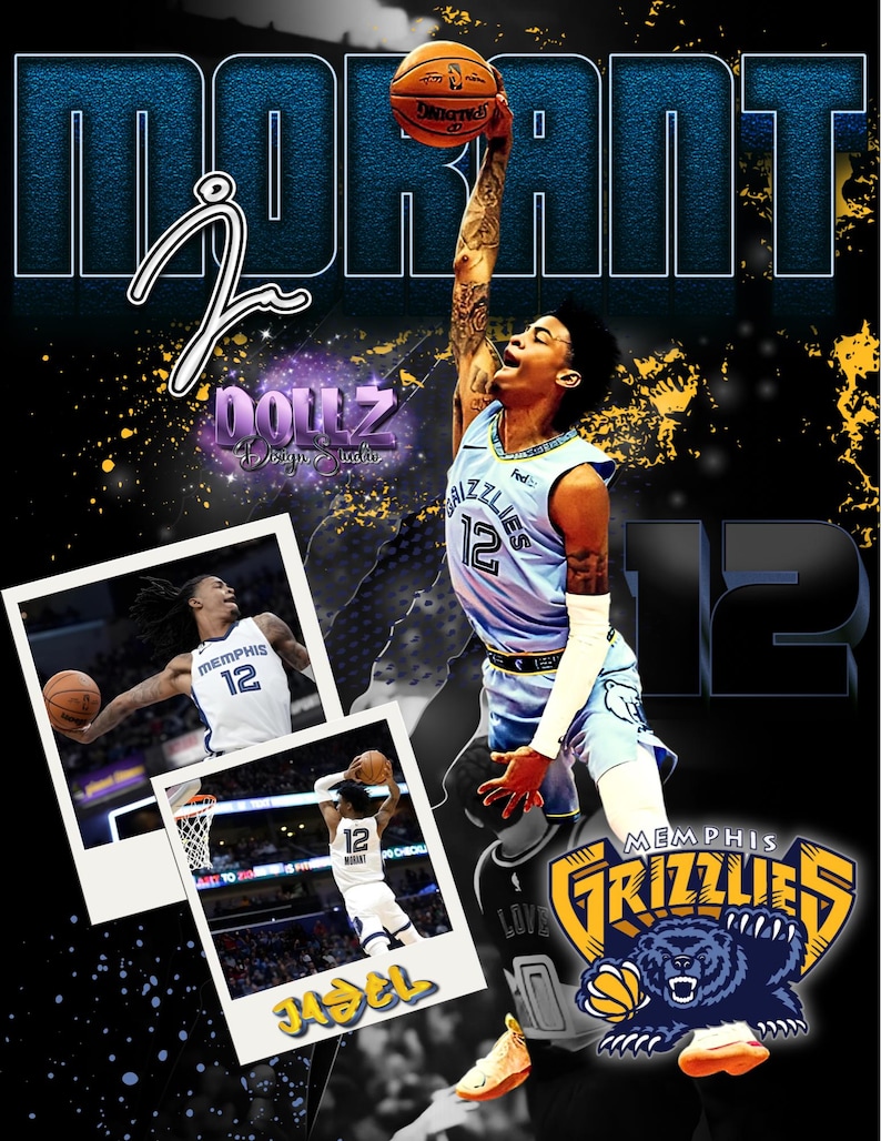 Ja Morant Shirt PNG | Digital File - Etsy