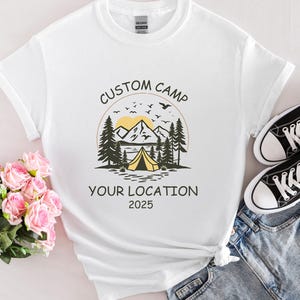 Custom Camp Life Shirt: Family Camping Adventure Tee - Etsy