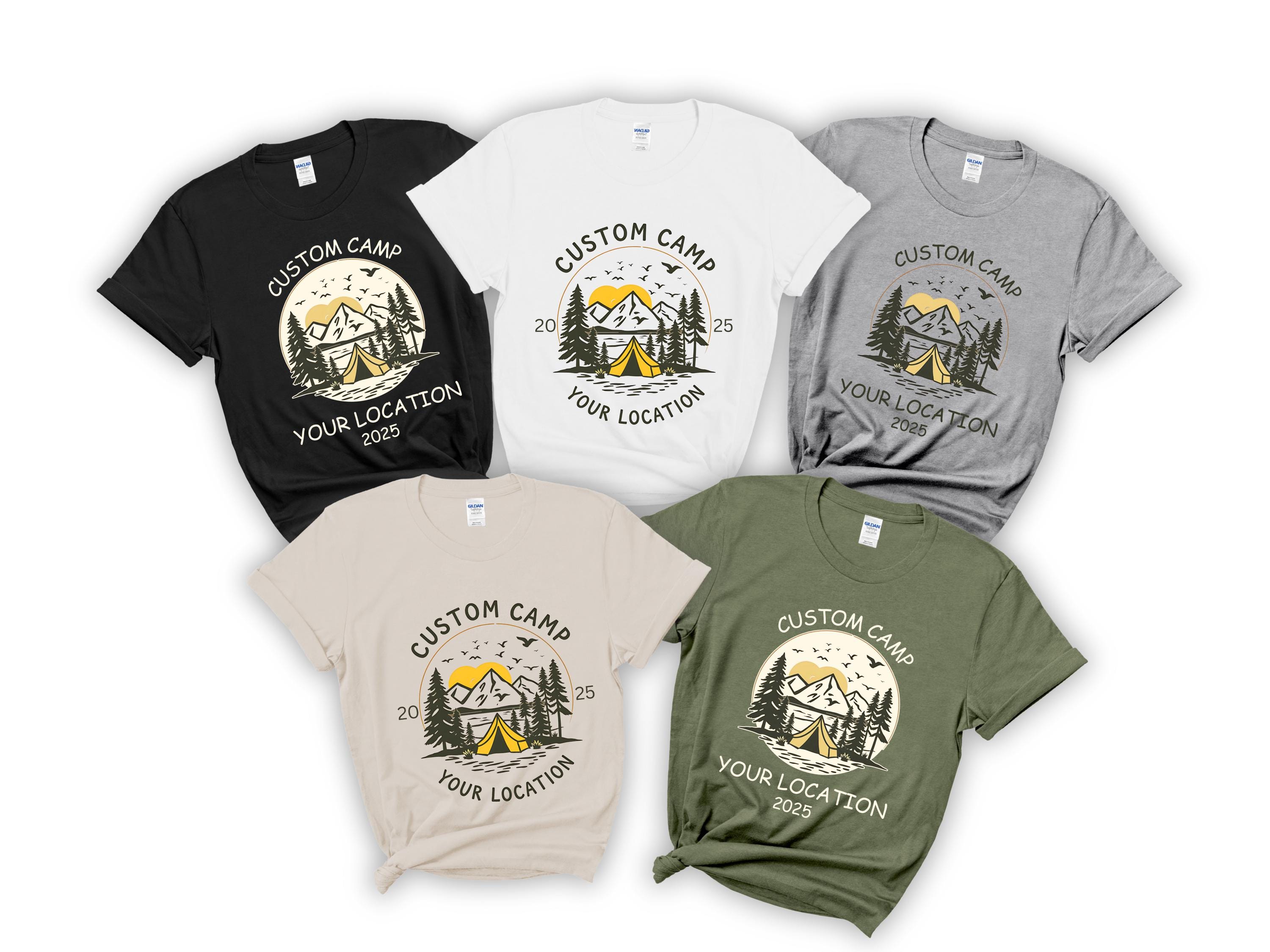 Custom Camp Life Shirt: Family Camping Adventure Tee - Etsy