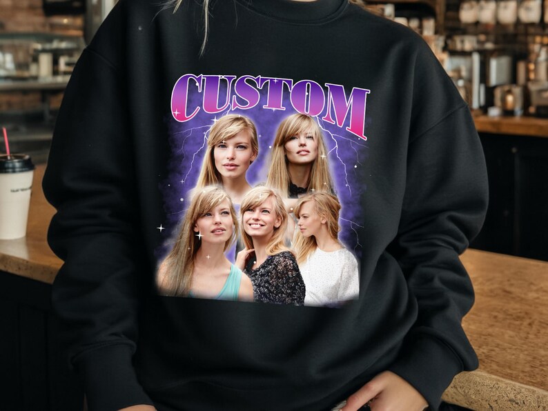 Custom Girlfriend Bootleg Shirt, Girlfriend Photo Shirt, Your Own Photo ...