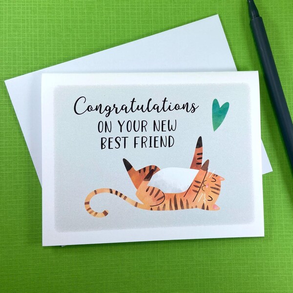 Cat Rescue Birthday Card - Etsy