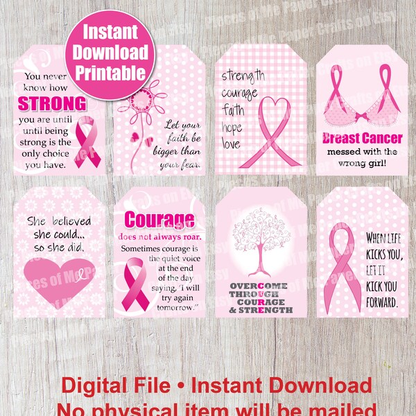 Breast Cancer Awareness Stickers - Etsy