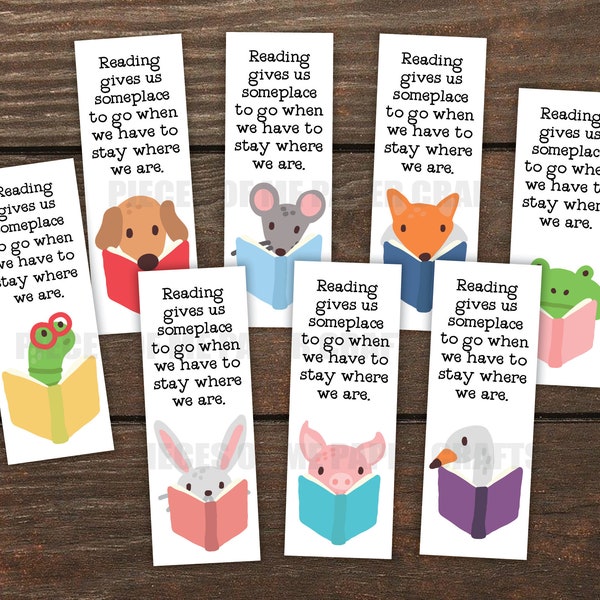 Kids Bookmarks - Etsy
