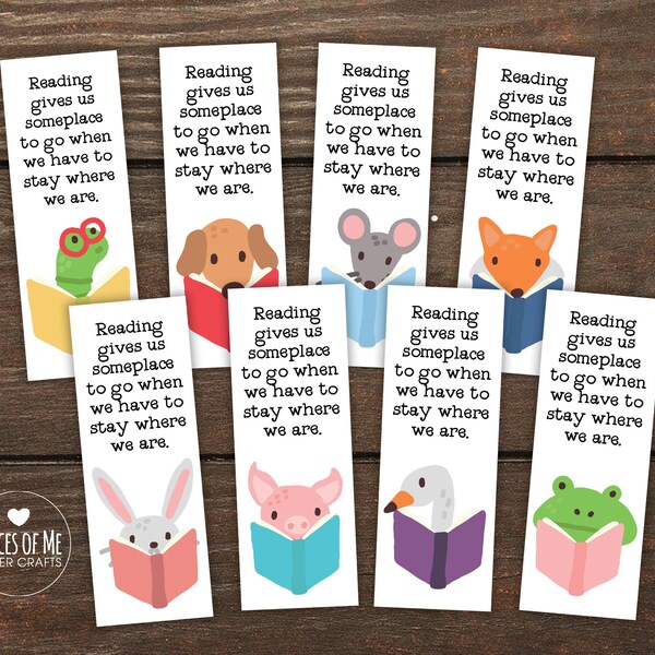 Kids Bookmarks - Etsy