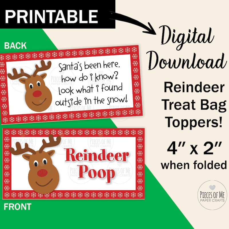 Reindeer Poop - Etsy