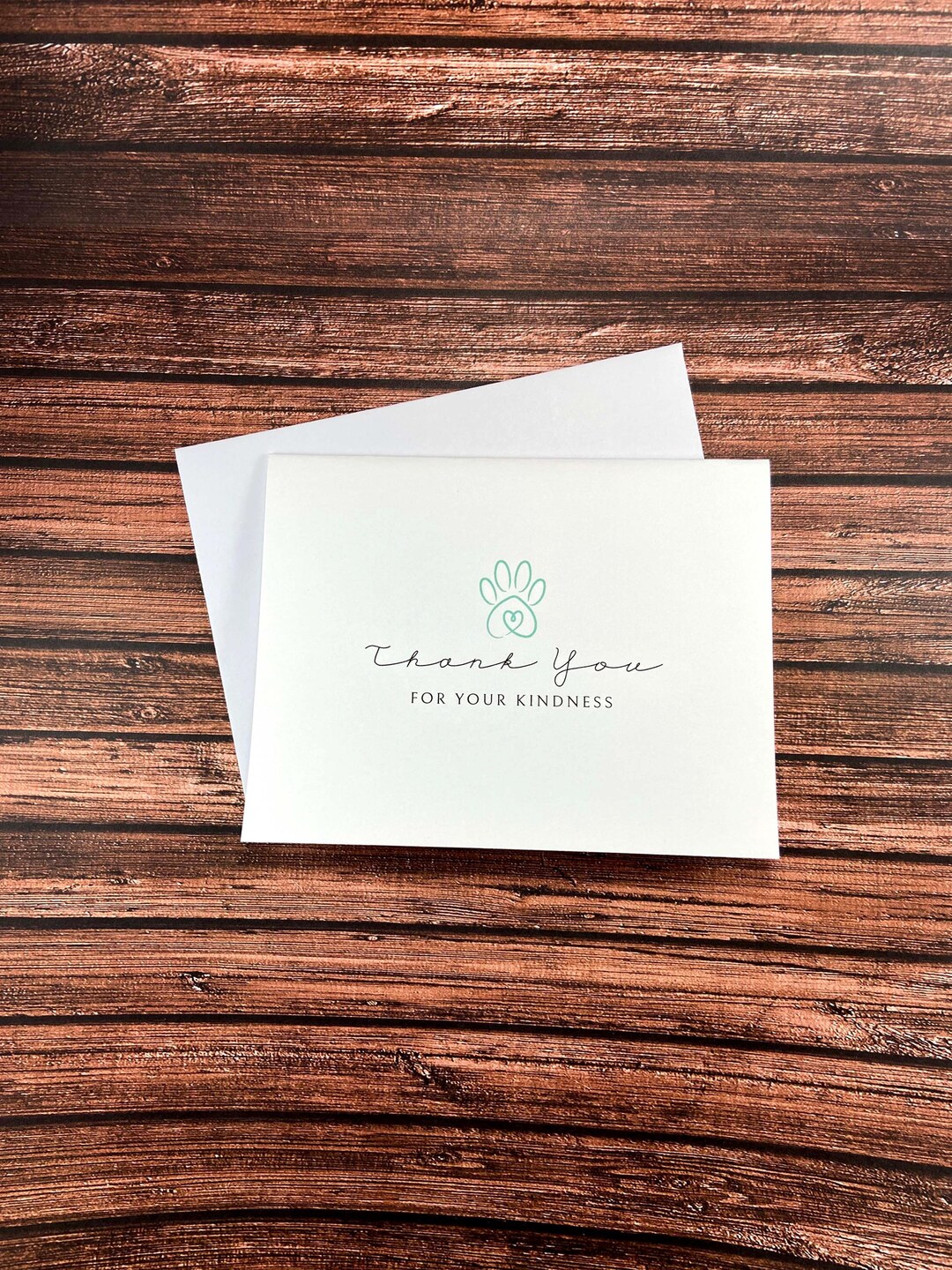 Vet Thank You Card, Veterinarian, Thanks for Your Kindness, From Dog ...