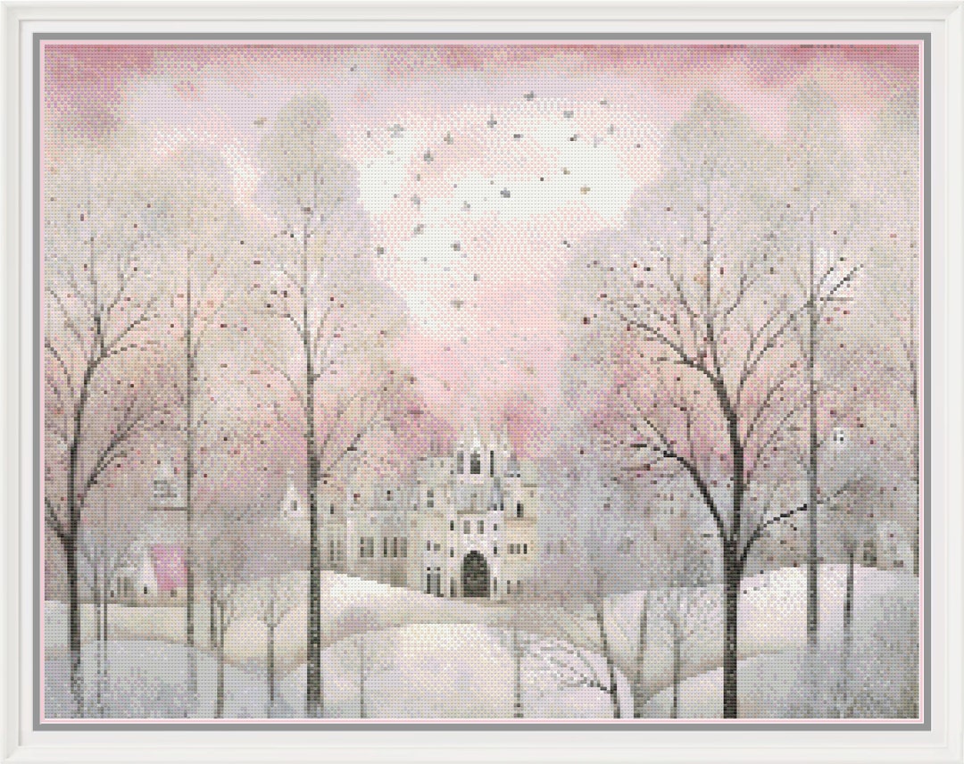 February 2024 Full Coverage Club Counted Cross Stitch, 263 X 203 ...