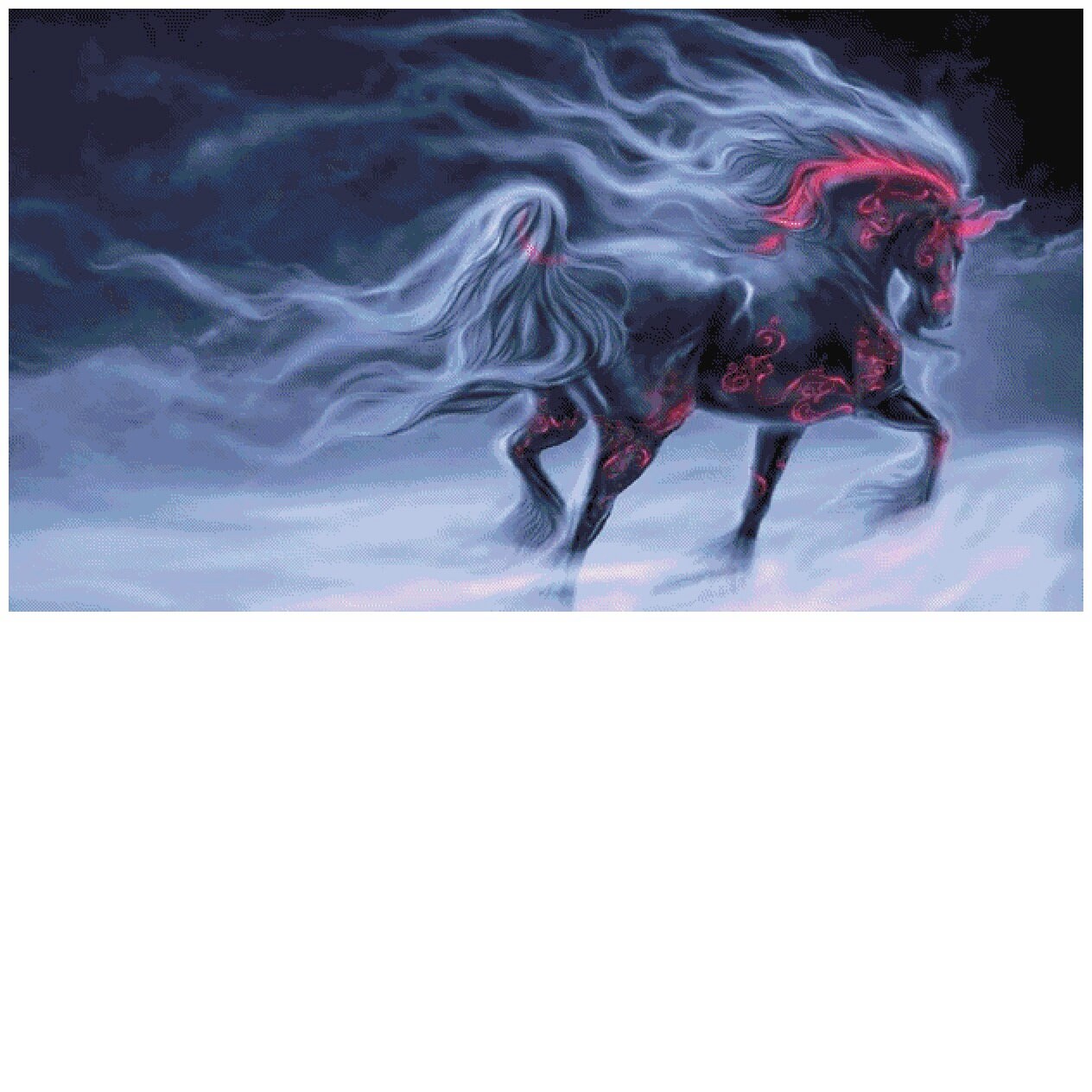Sigil Horse Counted Cross Stitch Pattern Digital File 32 - Etsy