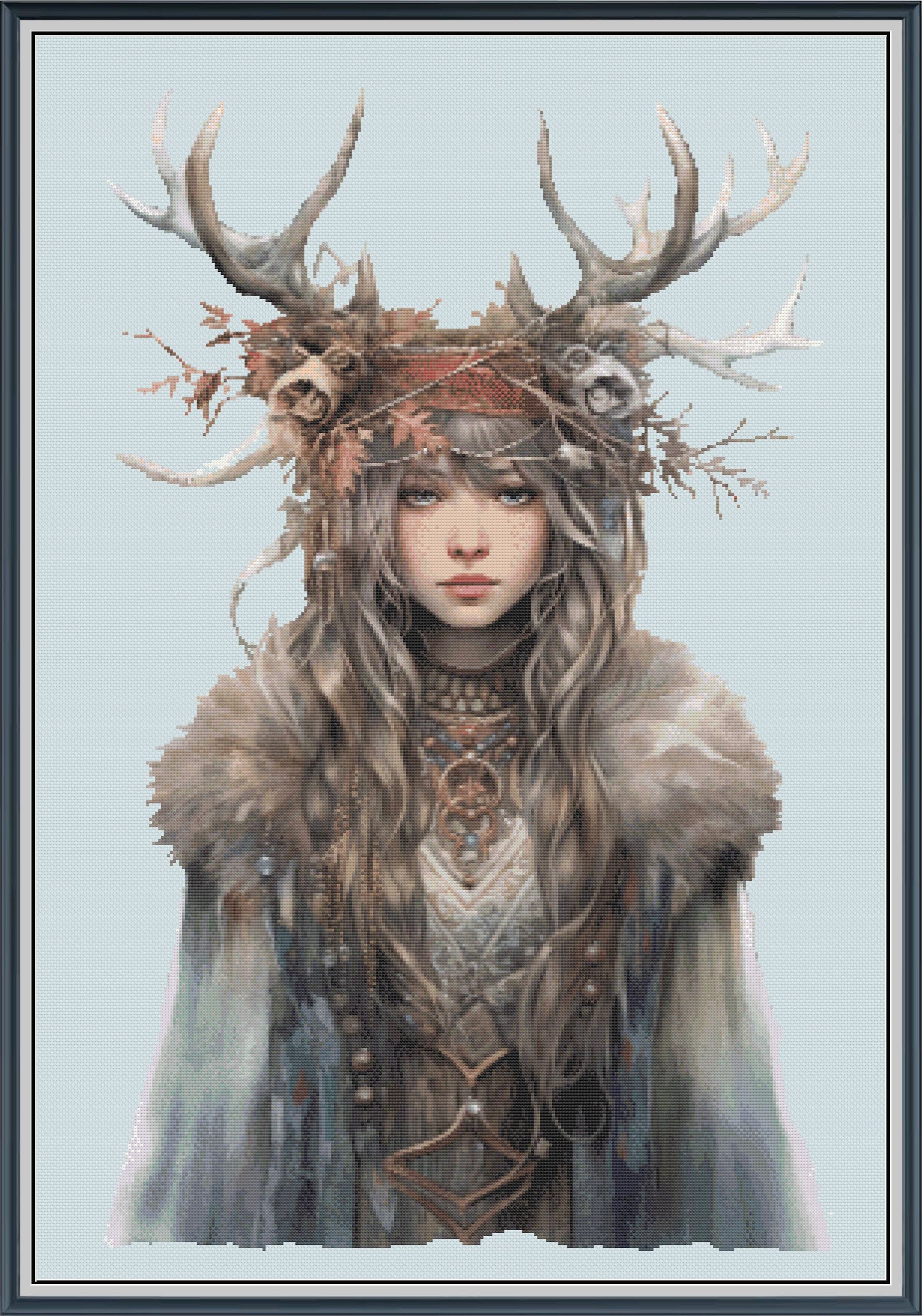 Diana Goddess of the Hunt Counted Cross Stitch Pattern, Goddesses ...