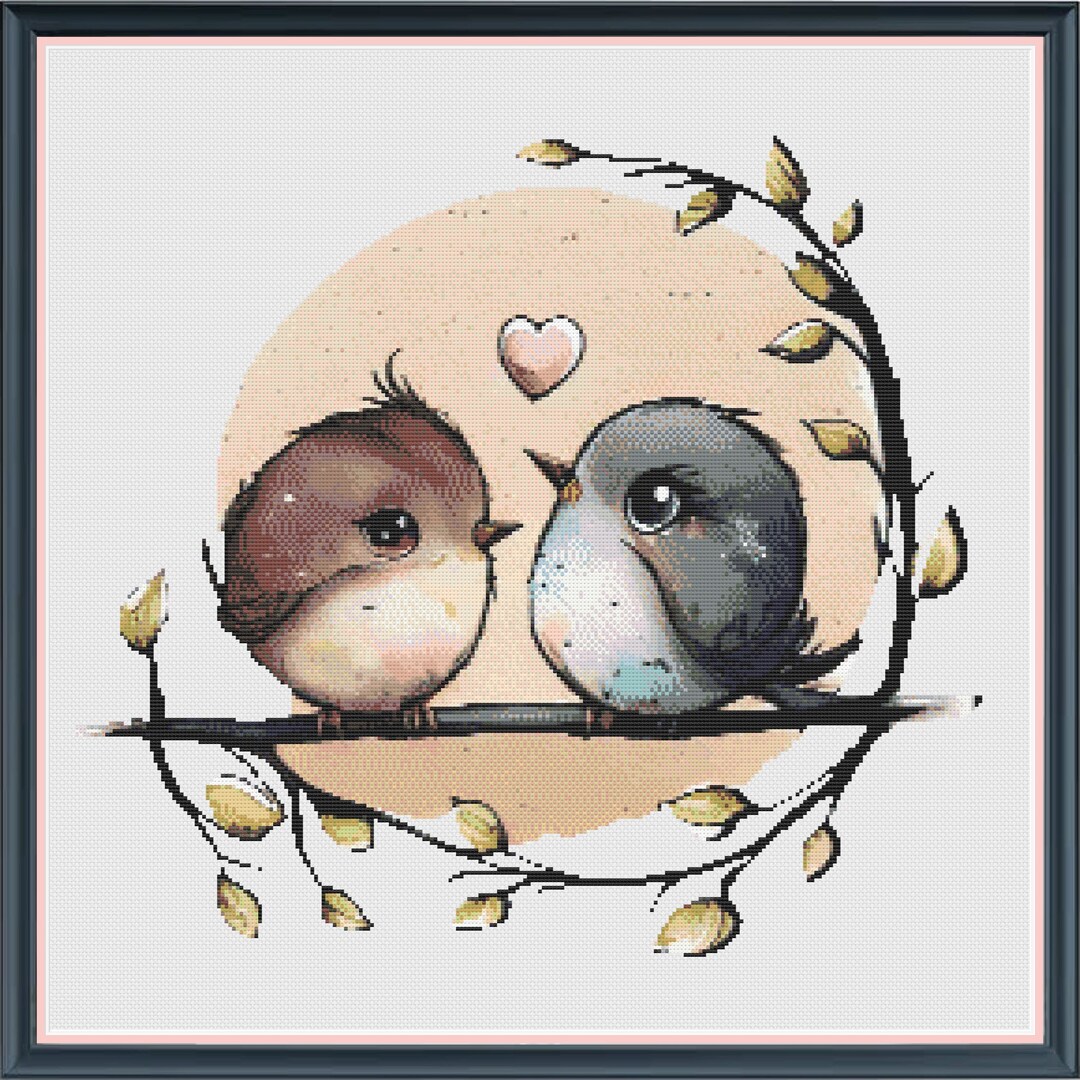 Adorableness Counted Cross Stitch Pattern, 32 Ct., 263x263 Stitches ...