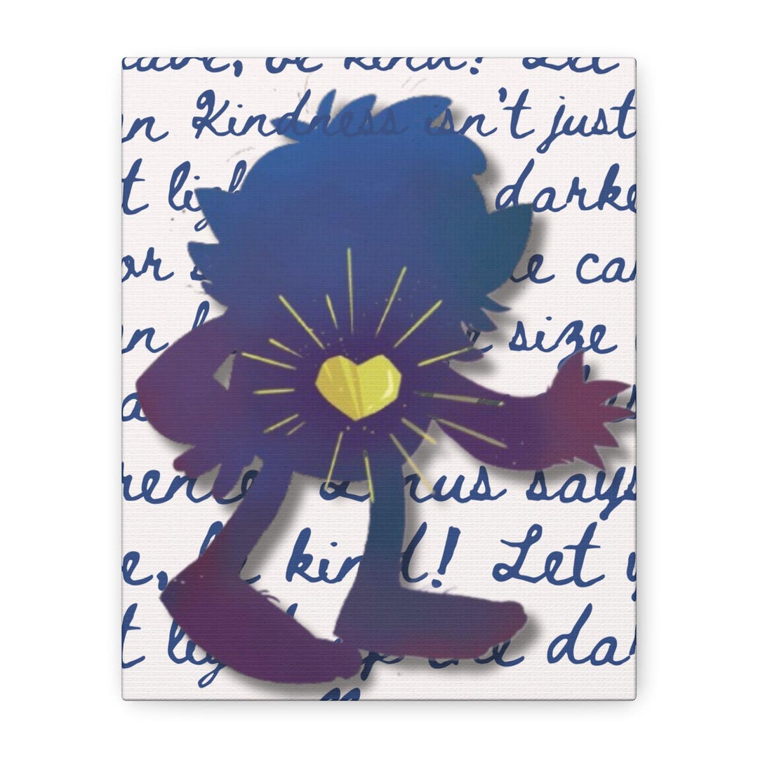 Wall Art, Linus the Troll Heart of Gold, Matte Canvas, Stretched, 1 25 ...