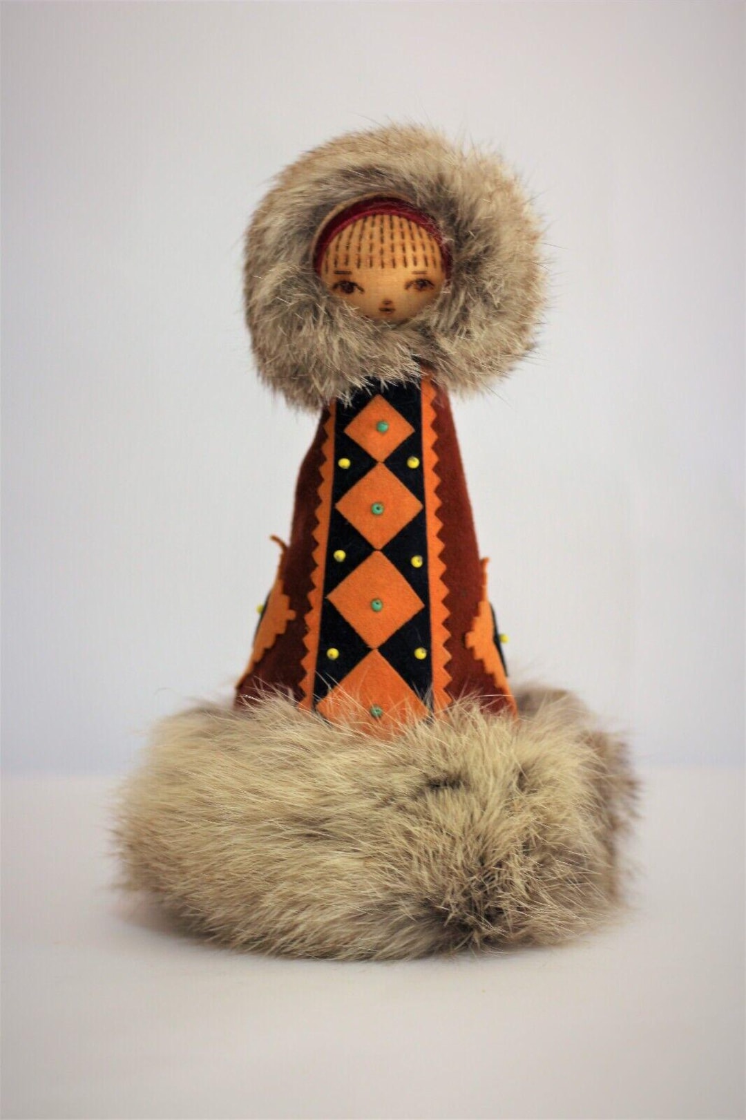 Inuit Mid. 20th Century Inuit Yupik Eskimo Toy Doll Handmade - Etsy