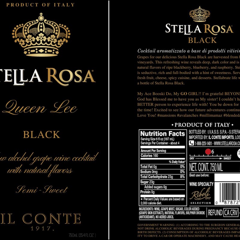 Stella Rosa Label - Etsy