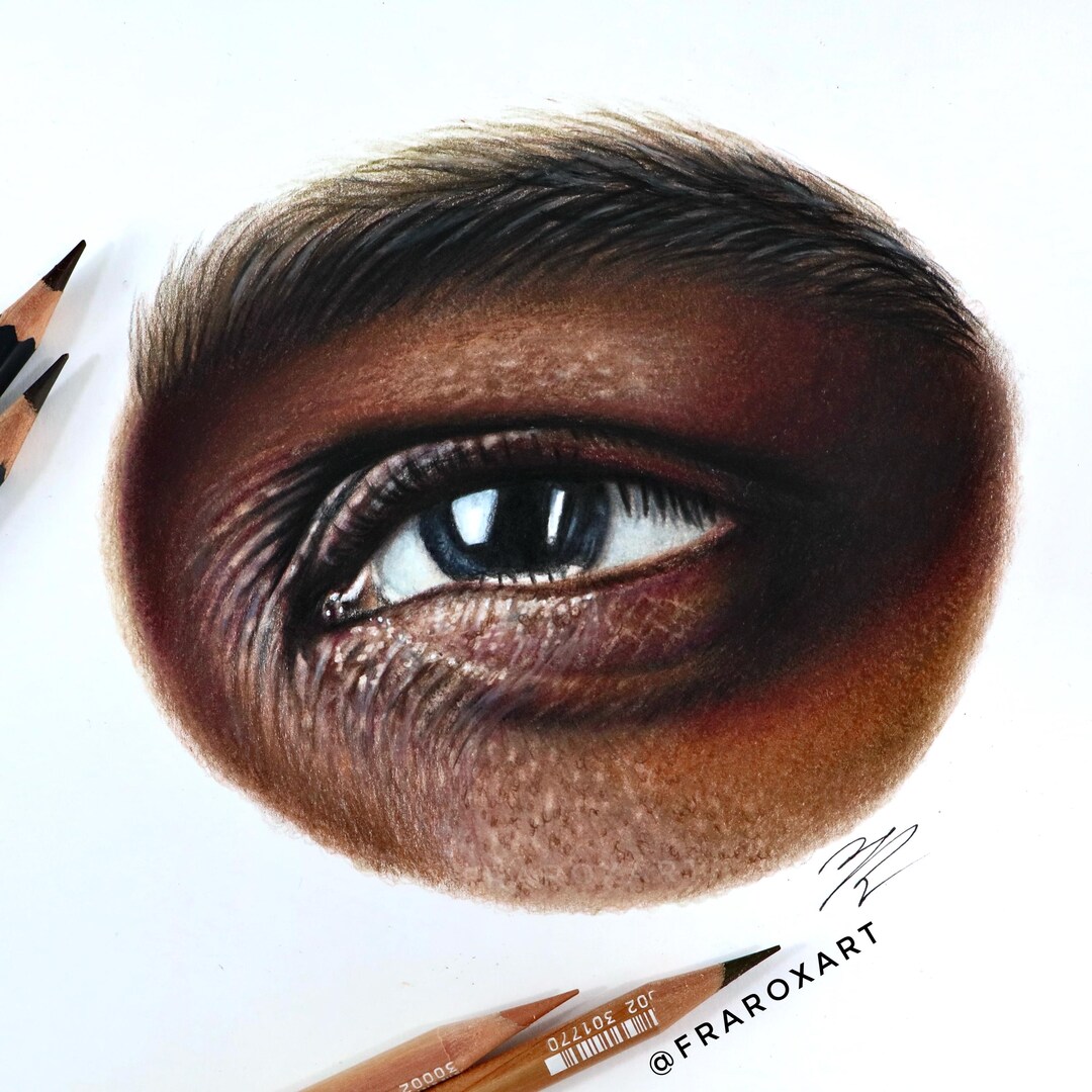 Realistic Human Eye Print – Fine Art for Home | Modern Decor - Etsy