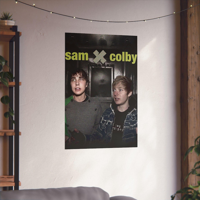 Sam X Colby Matte Vertical Posters Perfect for Bedroom Decor, Fan Art ...