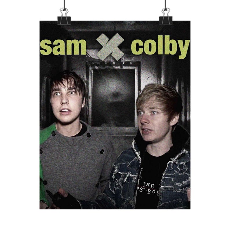 Sam X Colby Matte Vertical Posters Perfect for Bedroom Decor, Fan Art ...