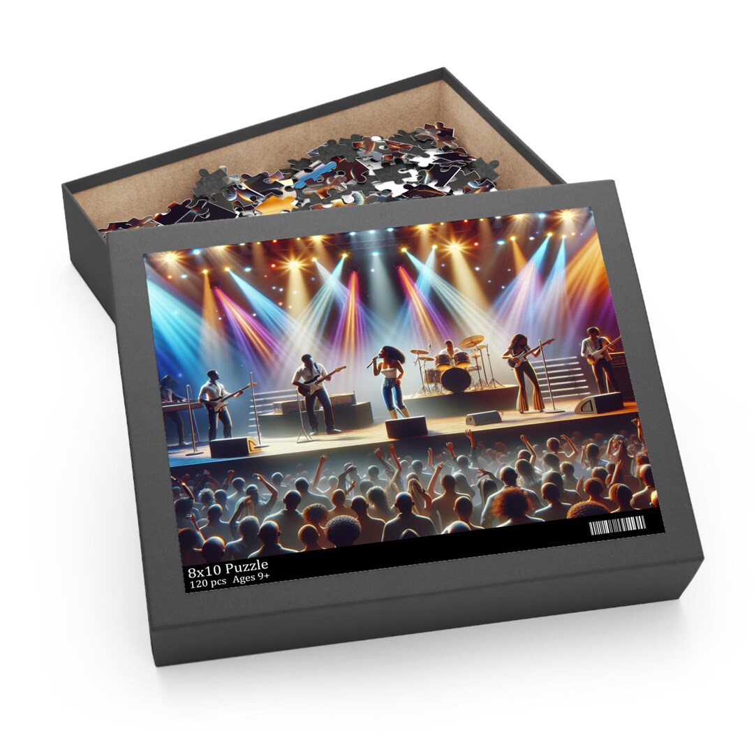 Concert Vibes Puzzle, 120, 252, 500-piece, Music Lovers Gift, Puzzle ...