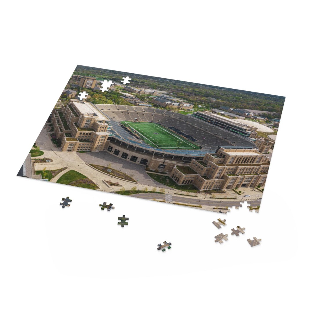 ND Stadium Puzzle, ND Football 120/252/500-piece Jigsaw, Sports Fan ...