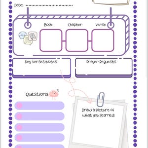 Sermon Notes for Girls, Sermon Notes for Kids, Elementary School Youth ...