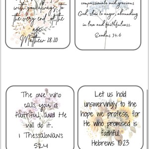 Women's Scripture Cards for Verse Memory, Gift Giving - Etsy