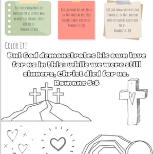 Bible Verse Memory Sheets, Christian Kids Coloring Sheets, Writing ...