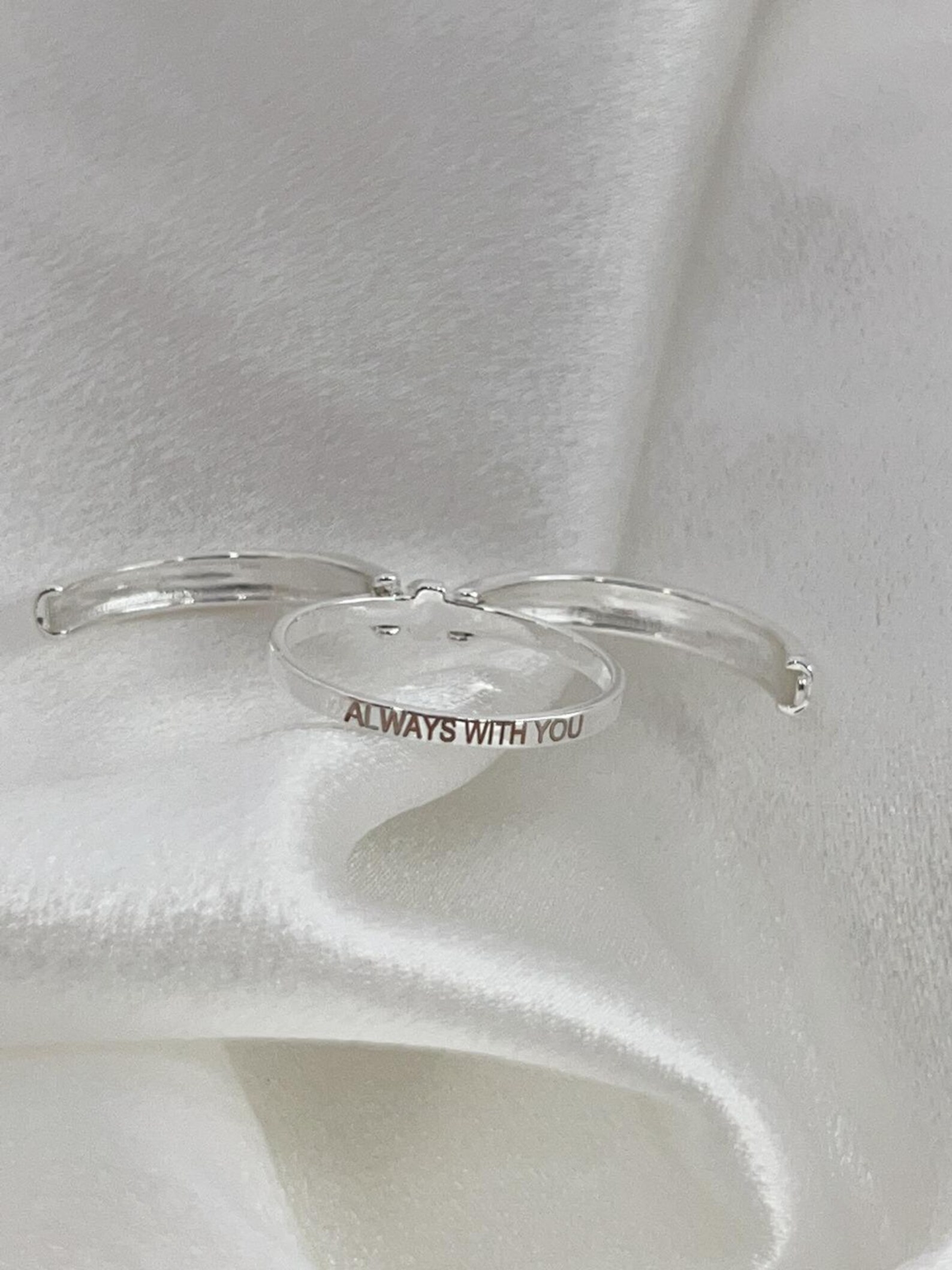 Personalized Secret Message Ring, Engraved Anniversary Gift, Gift for ...