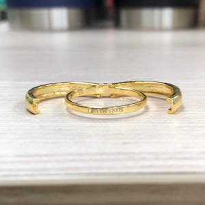 Personalized Secret Message Ring, Stackable Name Rings, Custom Hidden ...