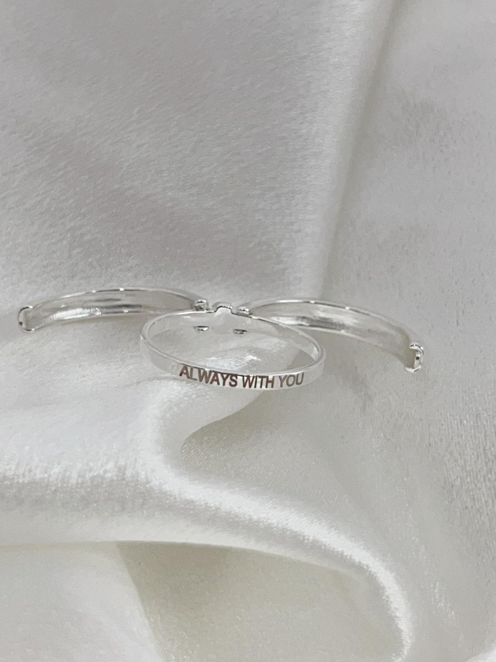 Personalized Secret Message Ring, Engraved Anniversary Gift, Gift for ...
