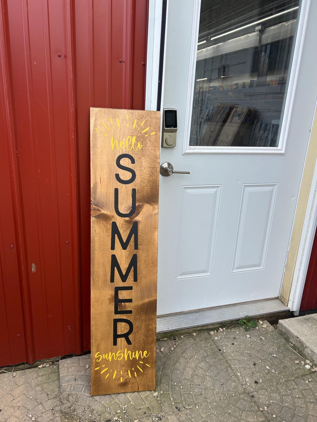 Custom Hand-painted Wood Porch Sign: Welcome Home Decor - Etsy