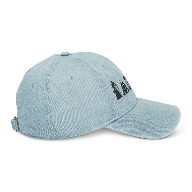 Embroidered Denim Hat, Solo Leveling Cap, Anime Fan Gift, Personalized ...