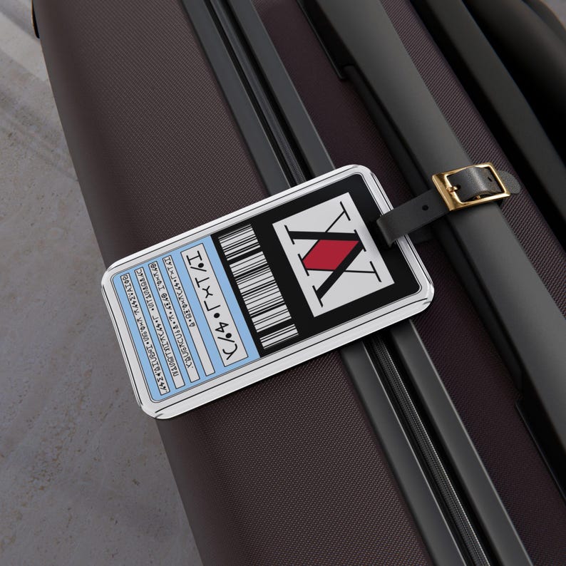 Hunter X Hunter Anime Luggage Tag, Gon Freecss Hisoka Killua Zoldyck ...