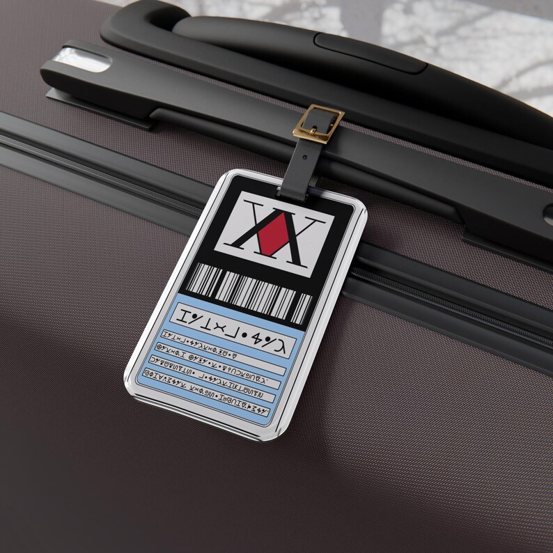 Hunter X Hunter Anime Luggage Tag, Gon Freecss Hisoka Killua Zoldyck ...