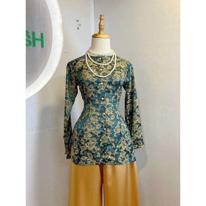 Pre-made Ao Dai Ba Ba - Vietnamese Traditional Ao Ba Ba - Ba Ba Shirt ...
