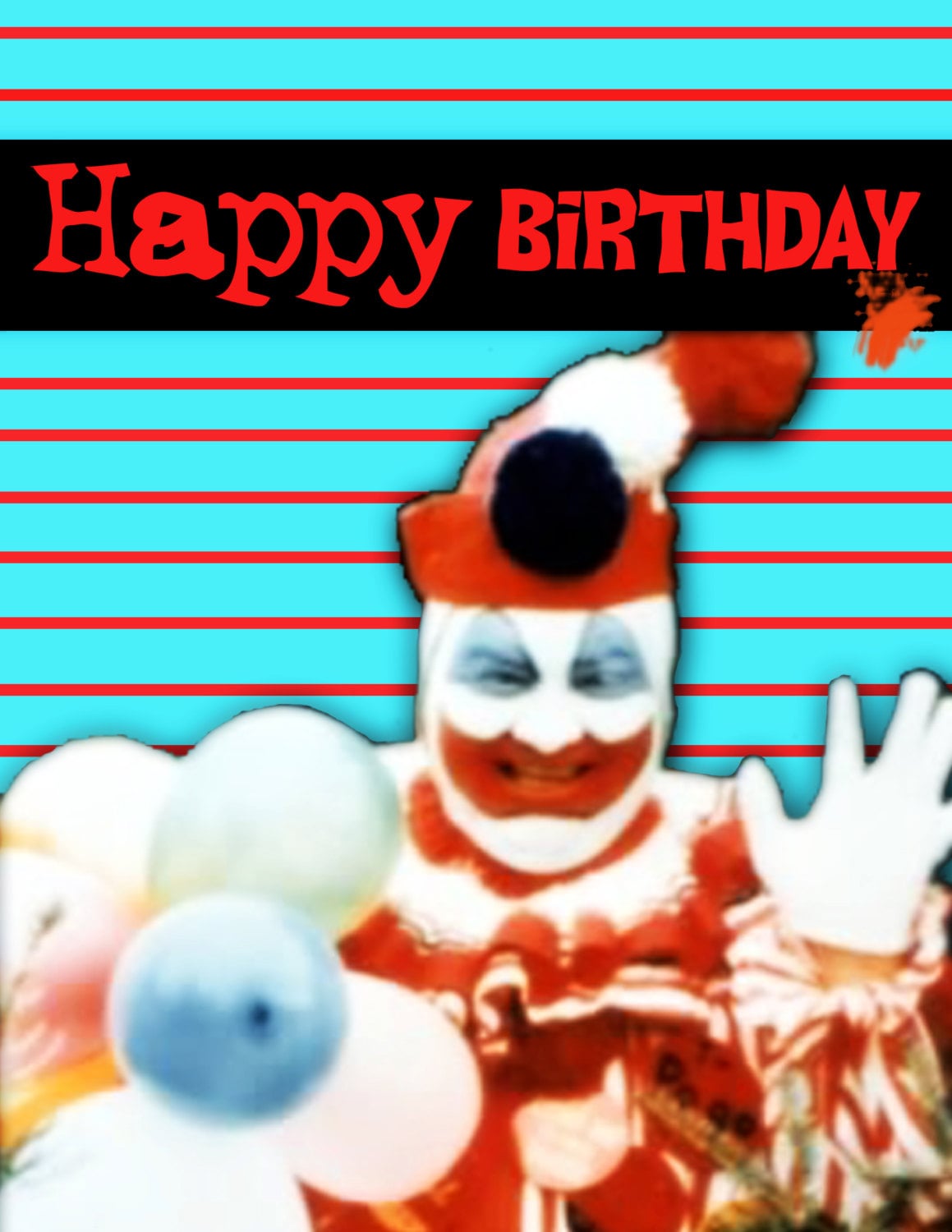 Happy Bday Meme Clown