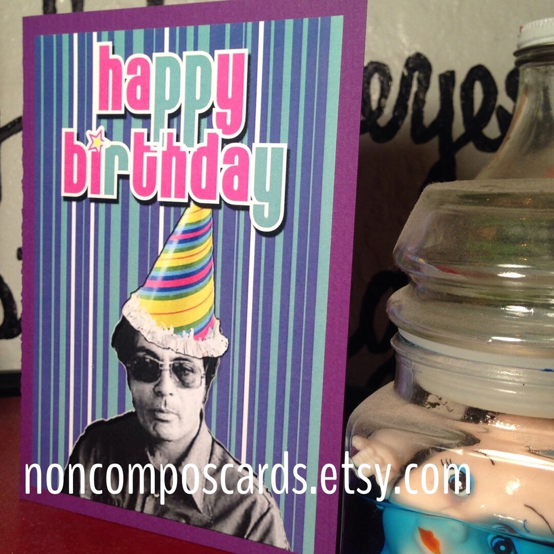 Jim Jones Birthday Card Jonestown Massacre Kool Aid Killer Mass ...