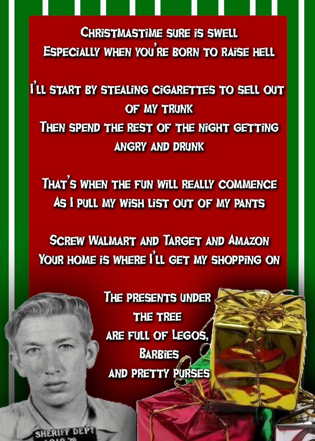 Richard Speck Christmas Card - Etsy