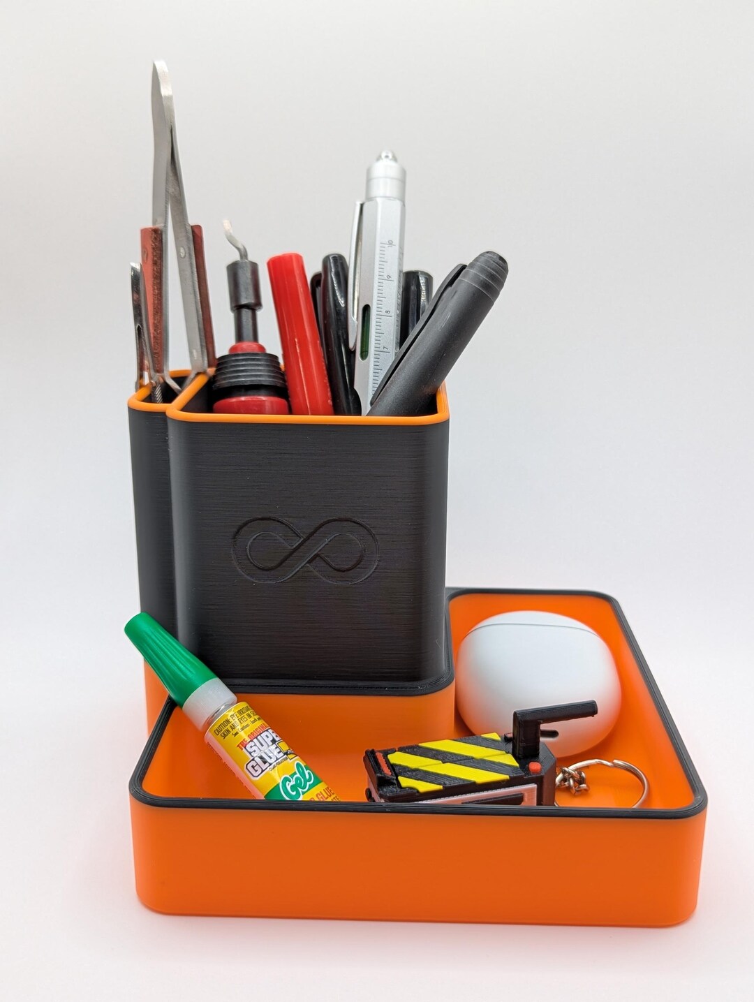 Modern Minimalistic Corner Desk Organizer - Etsy